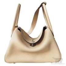 Hermes Lindy 30 Bag Parchemin Clemence